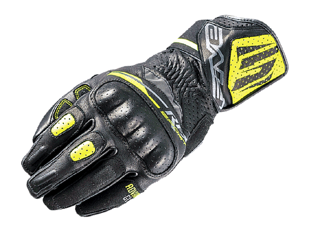 Мотоперчатки FIVE RFX SPORT black/fluo yell 11/XL купить в Москве ...